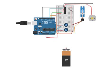 Circuit Design Joystick Tinkercad
