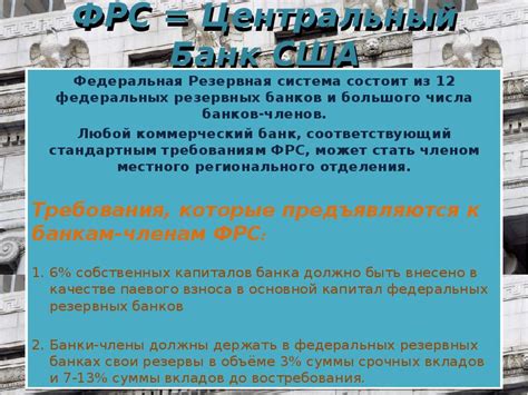Федеральная Резервная Система США 1914