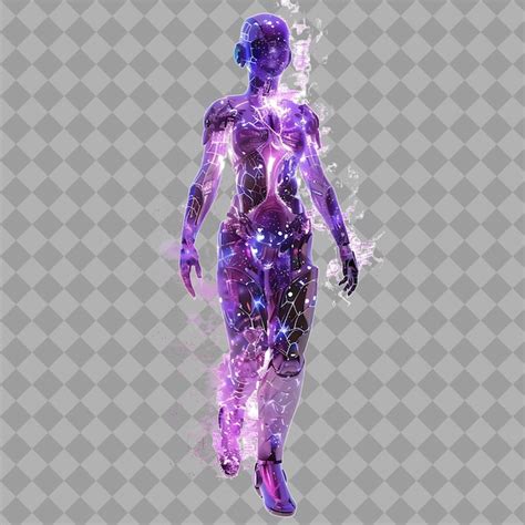 Adult Woman Antimatter Manipulator With Antimatter Form Anti Isolated