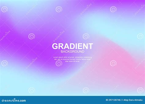 Bright Color Gradient Background Stock Illustration Illustration Of