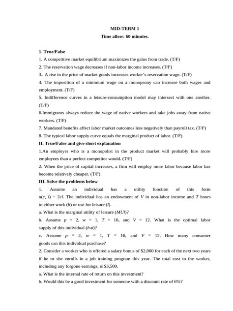 Mid Term1 | PDF
