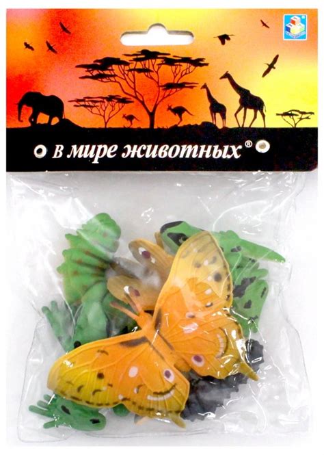 "Набор игровой "Лягушки и бабочки" 8 штук (Т10494)" купить фигурки ...