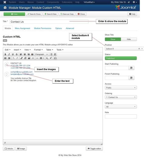 Quasar Documentation Joomla 5 Virtuemart Templates