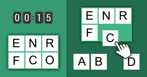 Play Memory Game Grid Of The Letters Of The Alphabet Online And