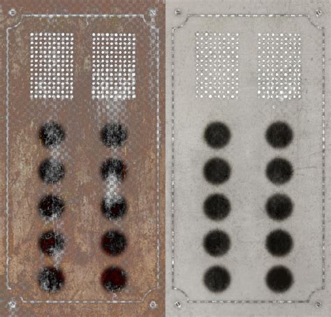 3d Model Elevator Button