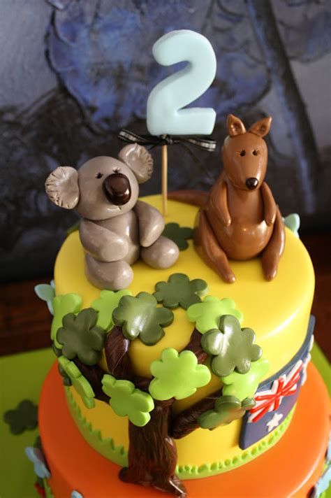 Sandys Cakes An Aussie Birthday Cake For An English Josephwelcome To Australia