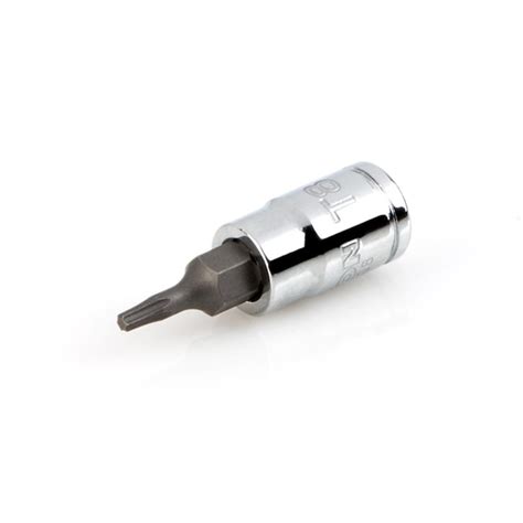 Tekton 1 4 In Drive T8 Torx Bit Torx Driver Socket In The Driver