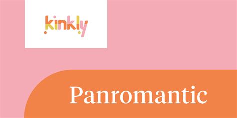 Panromantic Kinkly Straight Up Sex Talk With A Twist