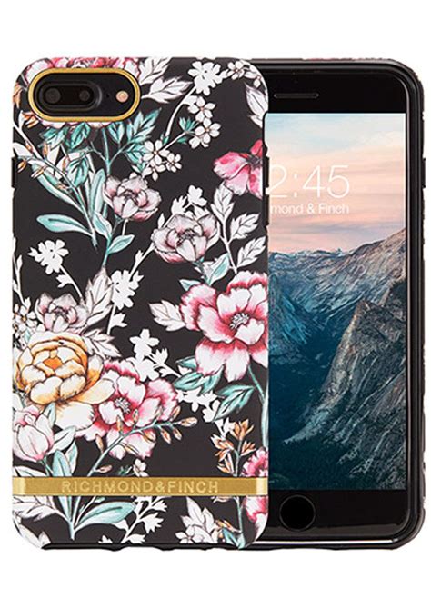 RICHMOND & FINCH iPhone 6/7/8 Plus Case - Black Floral