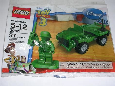 Toy Story 3 Lego Army Man And Jeep By Lego Figurefan Zero