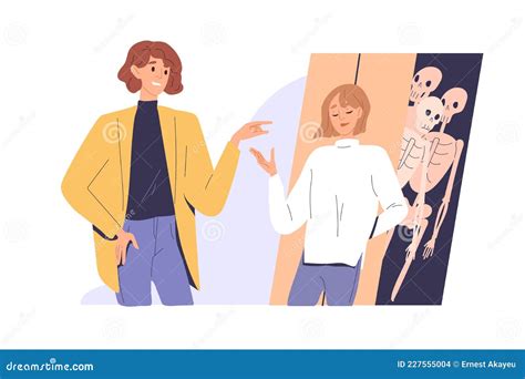 Distrust And Human Mind Pictured As Word Distrust Inside A Head To Symbolize Relation Between