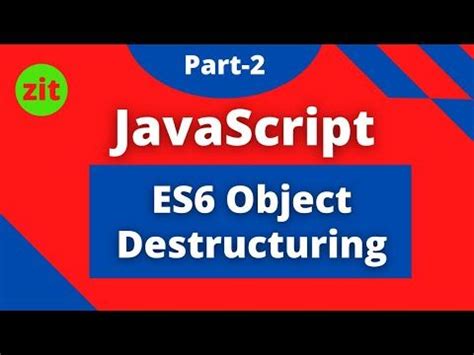 Object Destructuring In Javascript Artofit