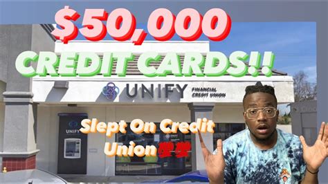 Get A 50k Credit Card With UNIFY FINANCIAL CREDIT UNION YouTube