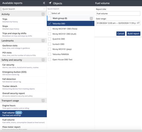 Manage Your Spending More Efficiently New Report For Comparing Refueling Data From Fuel Cards