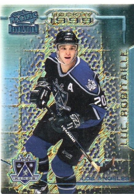 1998 99 Revolution Ice Shadow 68 Luc Robitaille 99 Euro Elite Cards