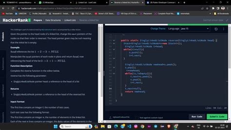 Yeswanth Kamaraj On Linkedin Problem Logical Hackerrank