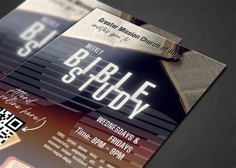 Youth Bible Study Flyer