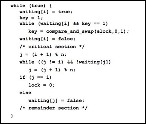 Solved The Bounded Waiting Requirement Can Be Solved Using