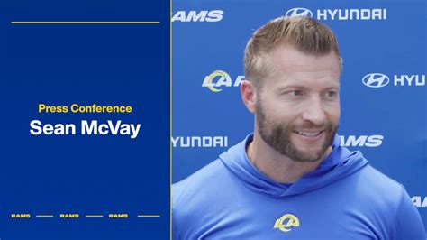 Rams Head Coach Sean Mcvay Talks Goals For 2023 Minicamp Rookies