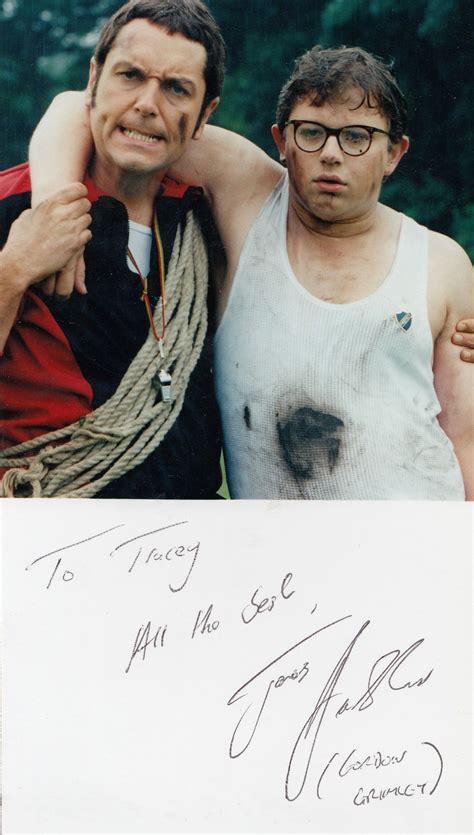 James Bradshaw As Gordon Grimley The Grimleys Granada Tv Hand Signed
