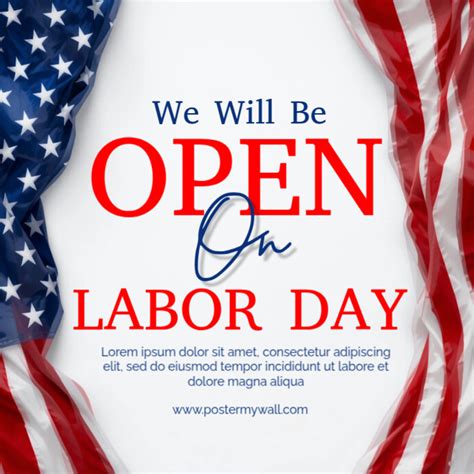 Labor Day Closed Instagram Post Template Postermywall