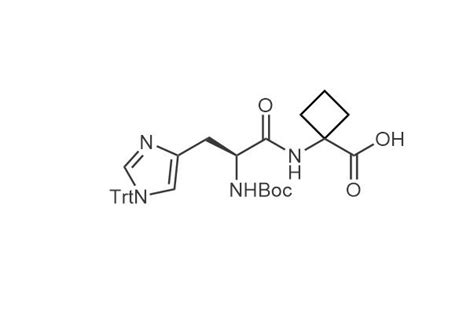 Boc L His Trt Aminocyclobutanecarboxylic Acid