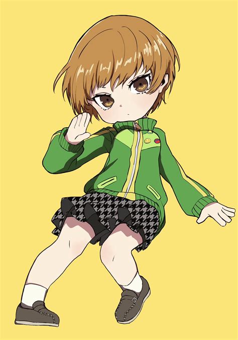 S M 53413 Satonaka Chie Persona Persona 4 Brown Footwear