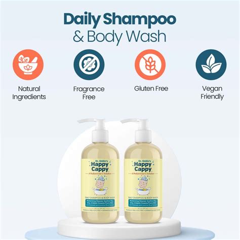 Happy Cappy Daily Shampoo And Body Wash Happy Cappy