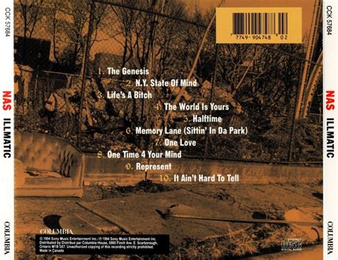 Nas Illmatic Hip Hop Golden Age Hip Hop Golden Age