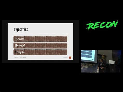Recon Conference Talk Sandbagility Reverse Engineering Framework For Windows Dynamic Analysis