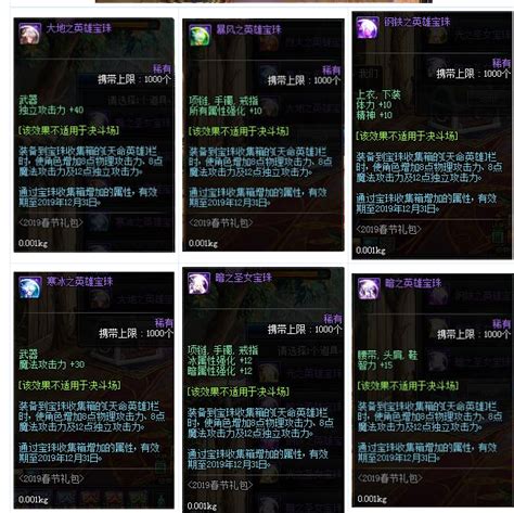 Dnf2019年春节套详细内容，12套回本分析！宝珠