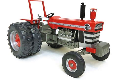Massey Ferguson 1150 V8 Tractor With Duals High Detail Model Limited