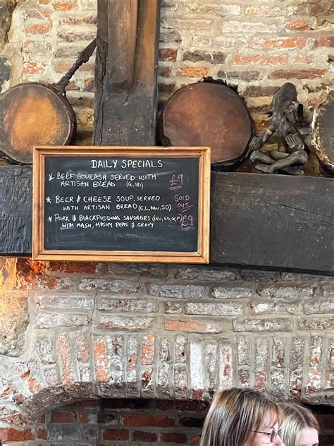 Menu At House Of The Trembling Madness Stonegate The Original Pub