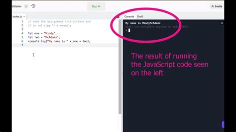 Intro To Replit Using Javascript Youtube