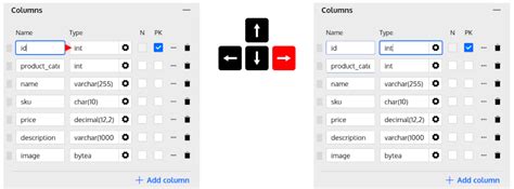 Tip 2 Keyboard Shortcuts In Vertabelo Vertabelo Database Modeler