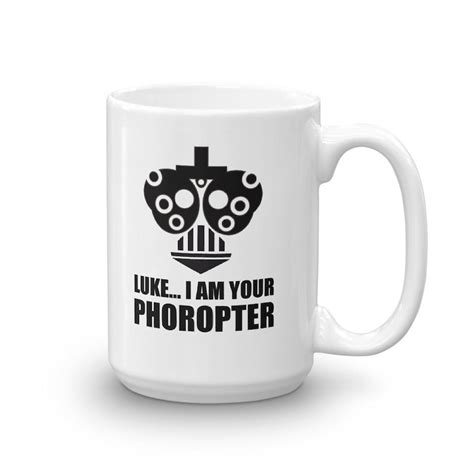 Funny Eye Doctor Mug Optometrist Cup Optometry T Luke I Am