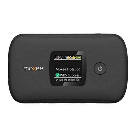 Moxee Hotspot Quick Start Manual Pdf Download Manualslib