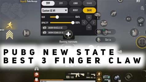 PUBG NEW STATE BEST FINGER CLAW SETUP YouTube