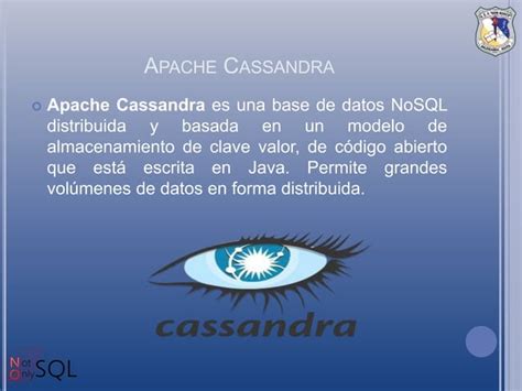 Descarga E Instalación De Cassandra Nosql Ppt