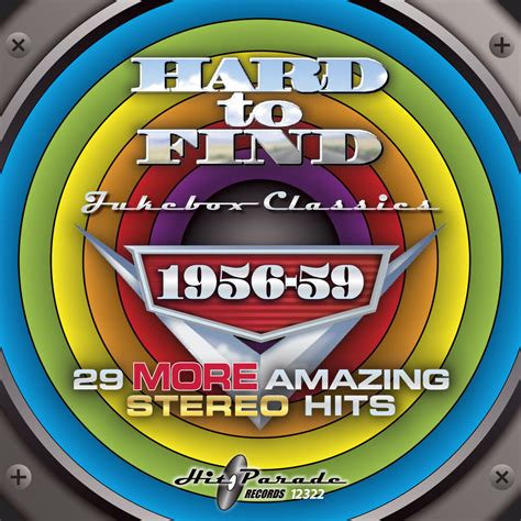 Hard To Find Jukebox Classics 1956 29 Various Hard To Find Jukebox
