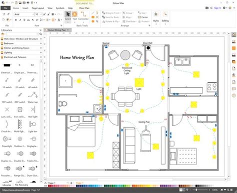 Free Home Electrical Wiring Diagram Software