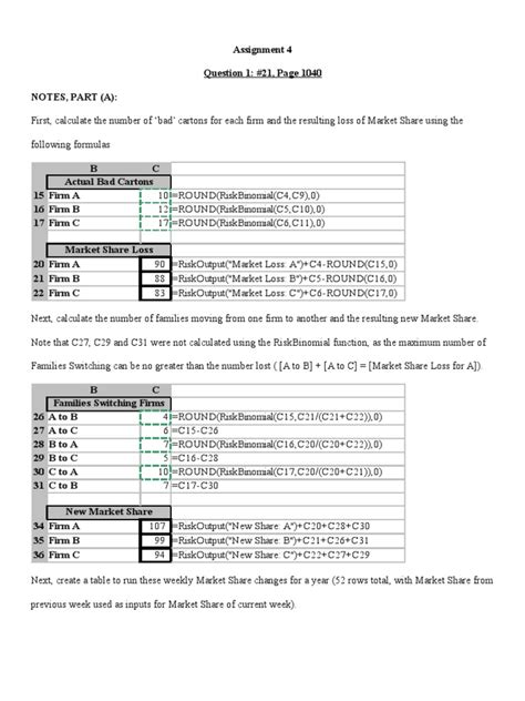 Assignment 4 Answers Pdf Net Present Value Standard Deviation