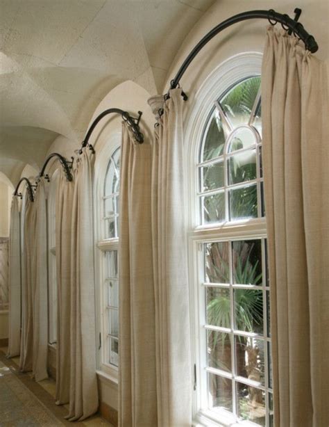 Casual Curtain For Half Circle Window Home Depot Double Rod
