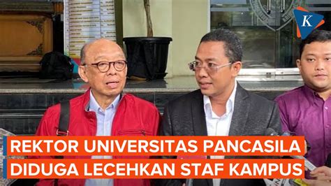 Kasus Dugaan Pelecehan Seksual Oleh Rektor Universitas Pancasila Naik Ke Penyidikan