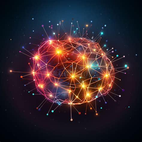 A Digital Human Brain Model Futuristic Tech Development Human Design