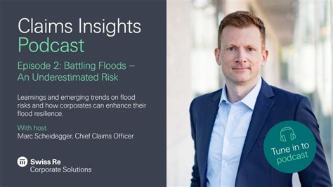 Marc Scheidegger On Linkedin Claims Riskmitigation Resilience Podcast Swissre Flood