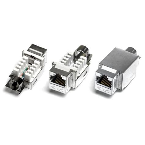 Hyperline KJ2-8P8C-C5e-90-SH-F-WH | купить оптом и в розницу