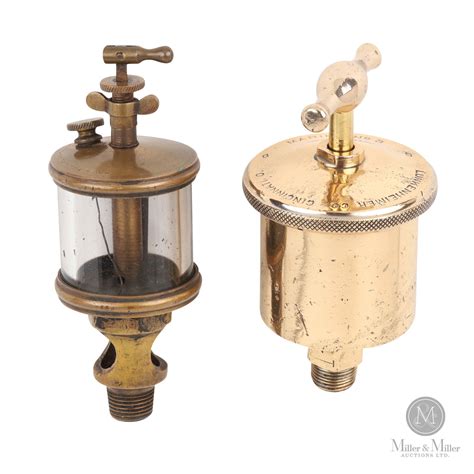 Steam Engine Grease Cup And Drip Feed Oiler Auction