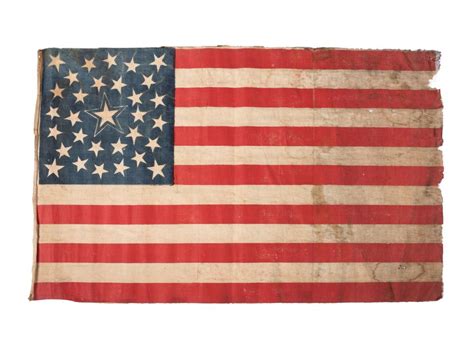 Sold At Auction Flags 31 Star American Parade Flag Ca 1850 1859
