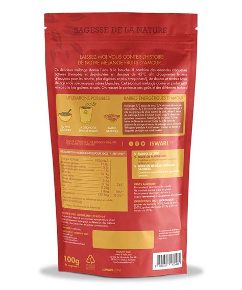 Fruits Damour Bio Super Aliment Iswari
